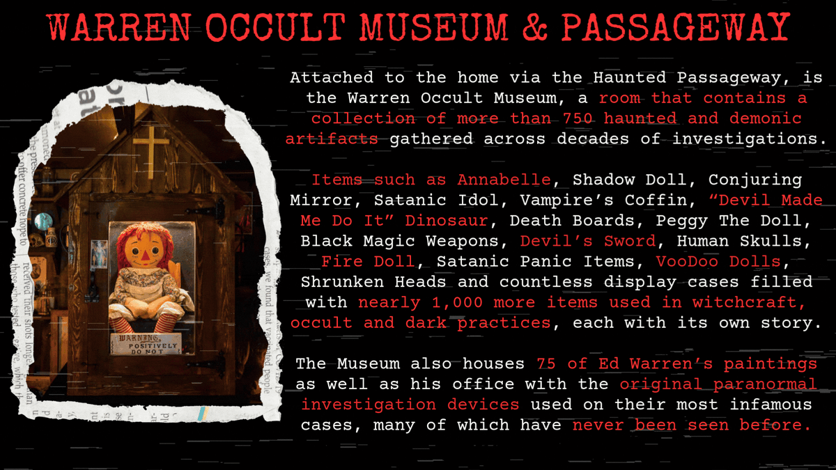 HAUNTED WARREN HOUSE