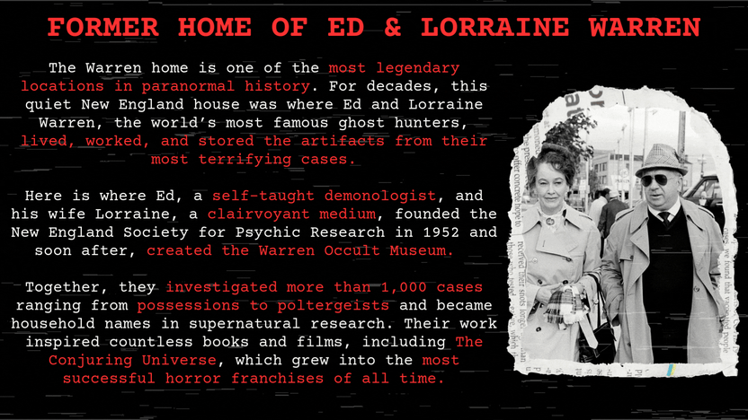 HAUNTED WARREN HOUSE
